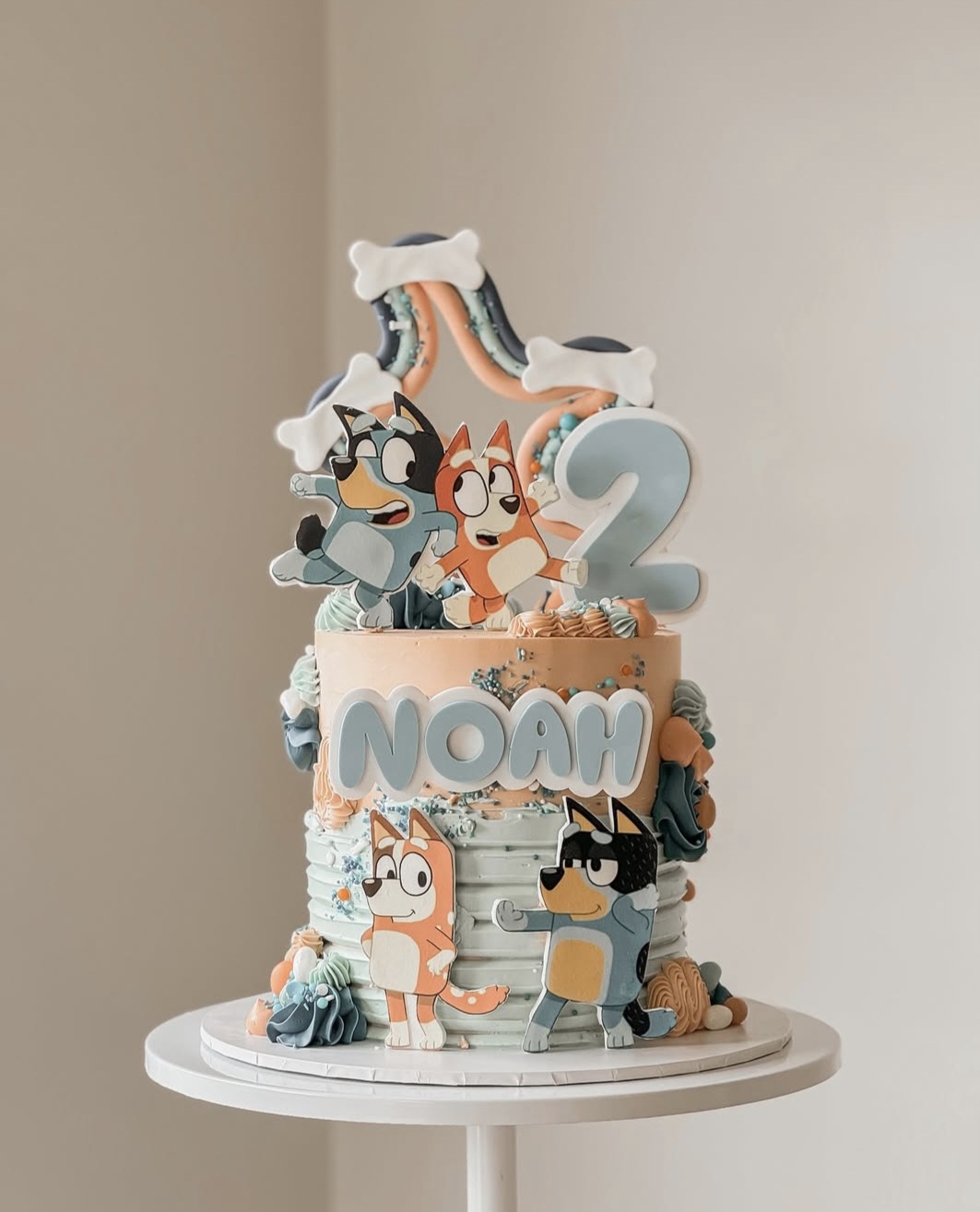 Bluey Family - Edible Image Cake Topper | The Cookie Spot