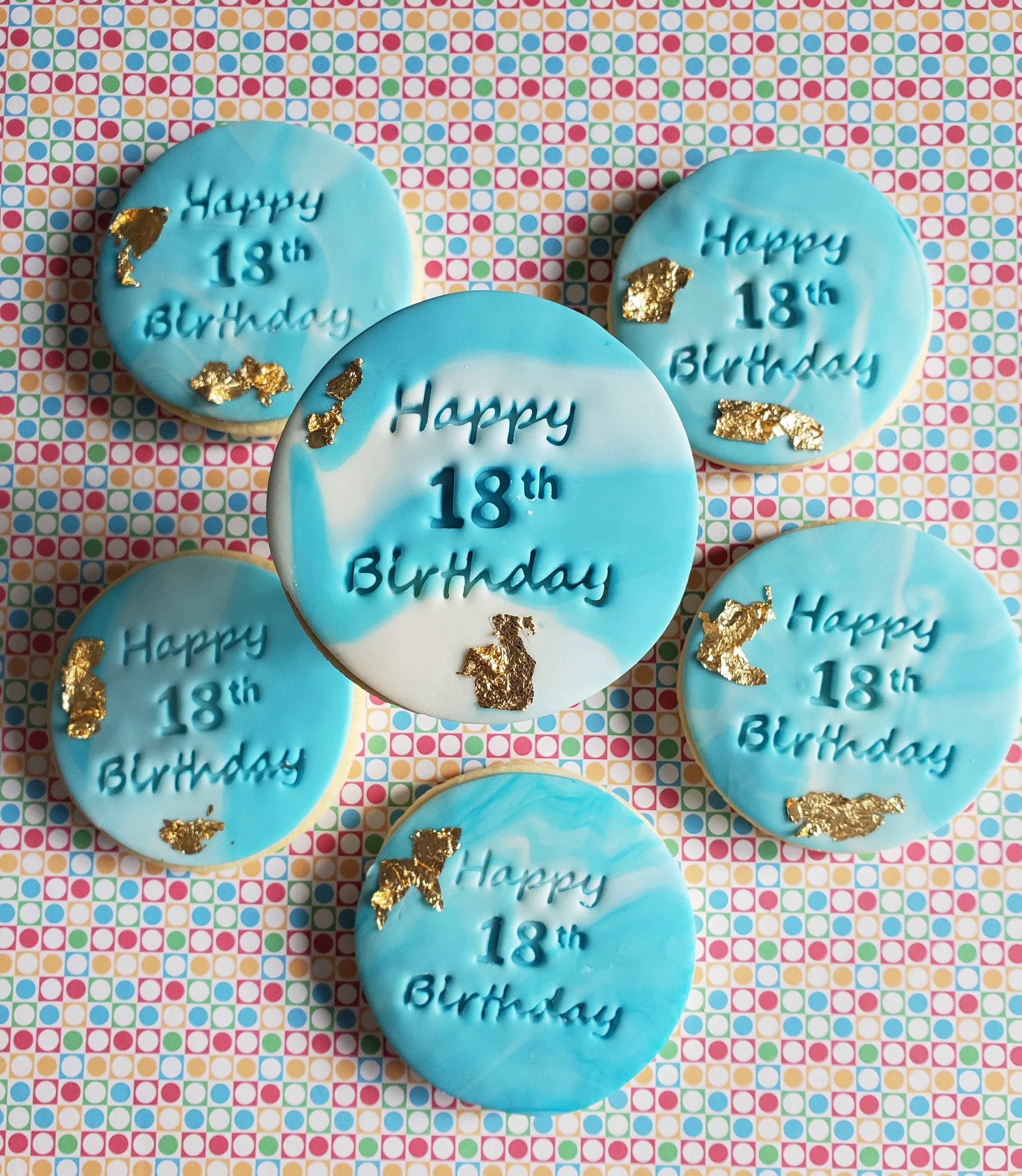 Happy 18th Birthday Cookies | The Cookie Spot