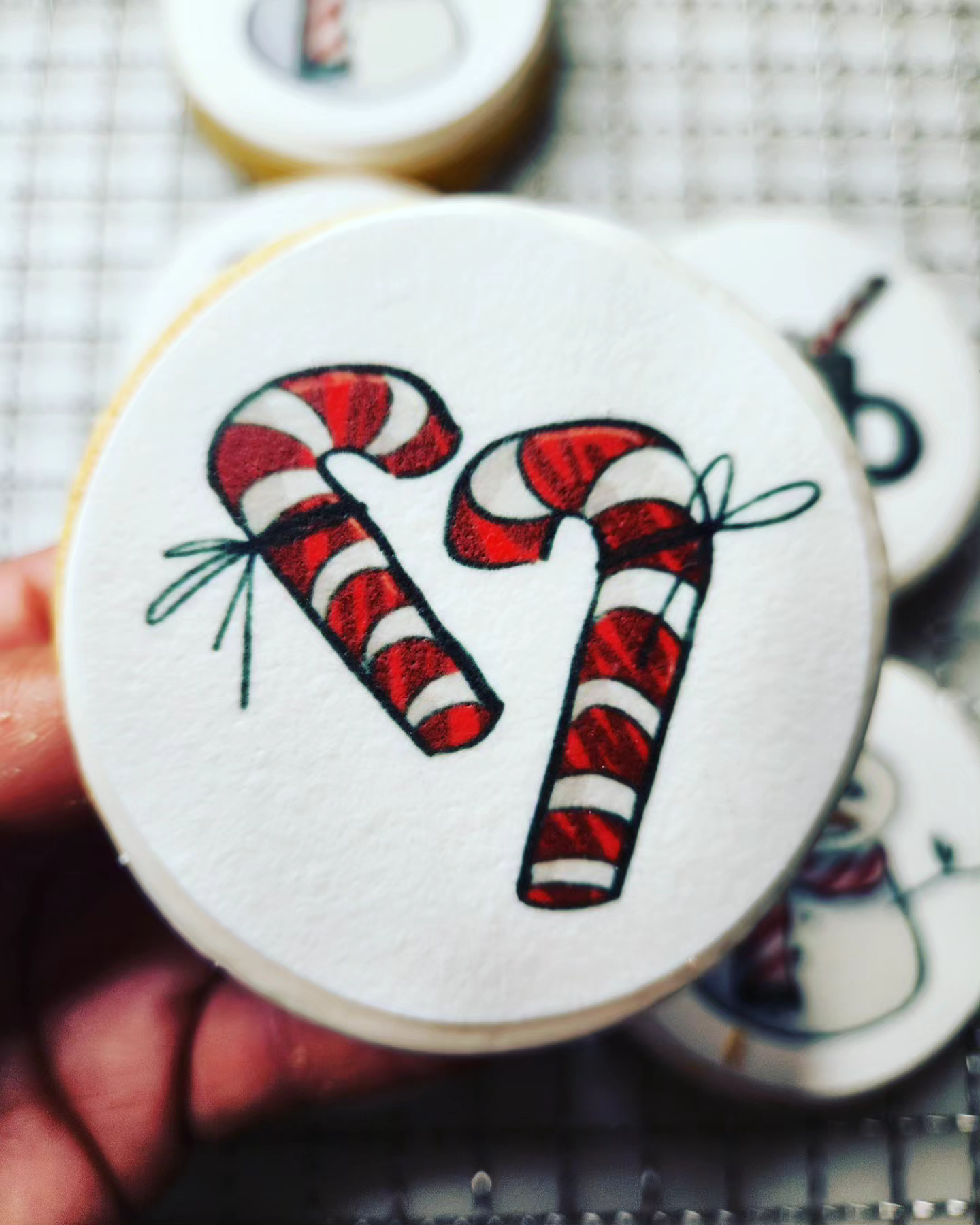 Custom Christmas Bauble Cookies | The Cookie Spot