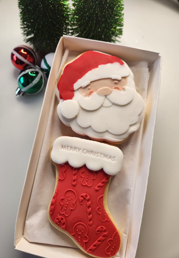 Santa - Merry Christmas 2 Pack| The Cookie Spot